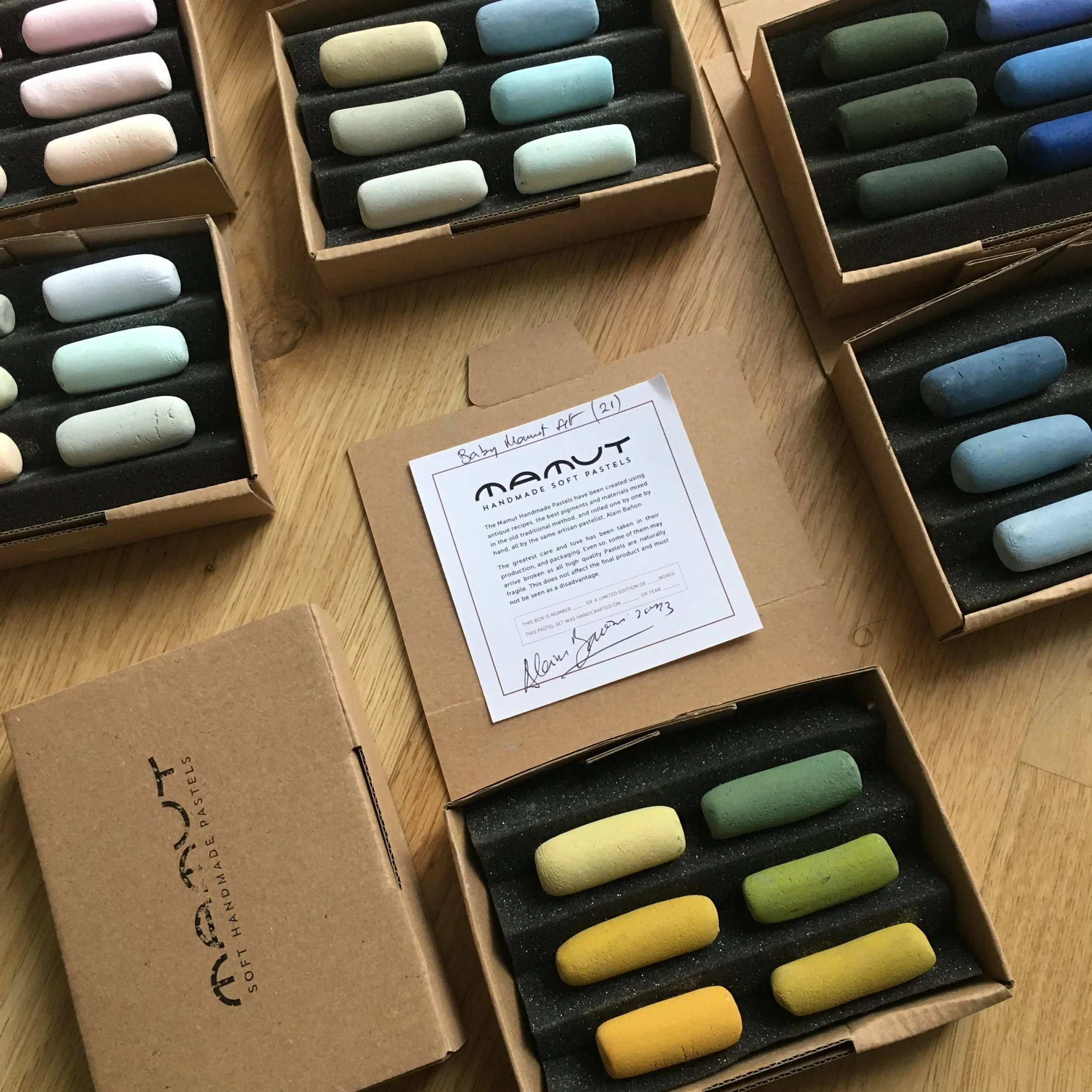 Baby MAMUT Handmade Soft Pastels, Full Set 147 colors — MAMUT Handmade ...