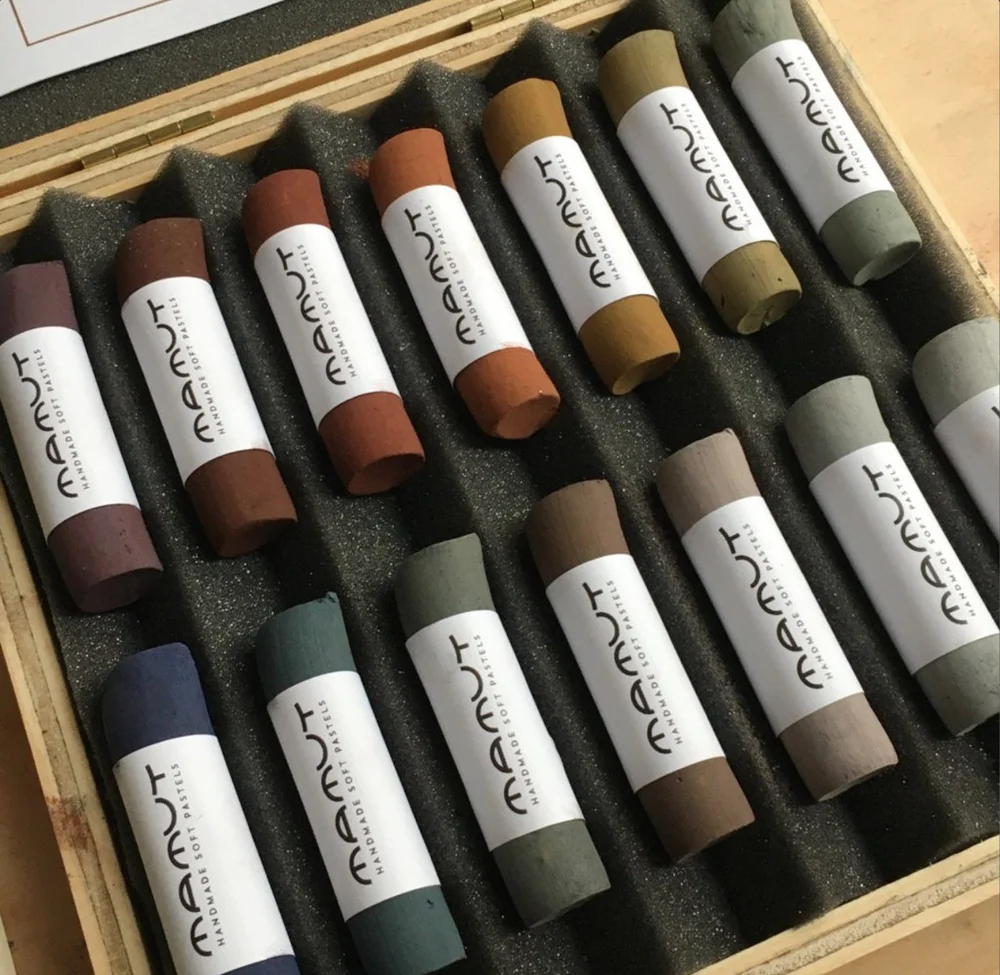 NEW Big Mamut Handmade soft pastel set nº20 — MAMUT Handmade Soft Pastels