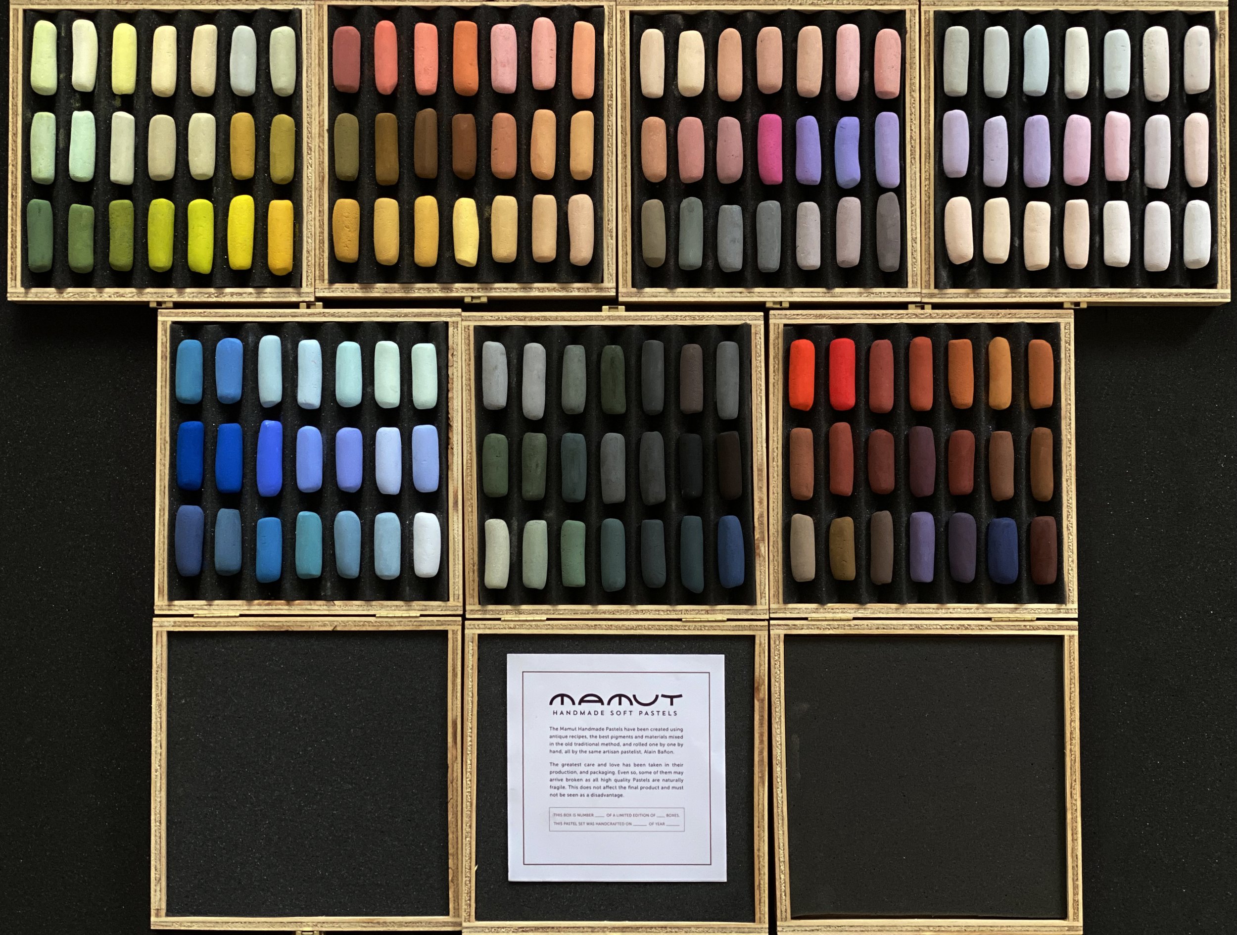 Baby MAMUT Handmade Soft Pastels, Full Set 147 colors — MAMUT Handmade ...