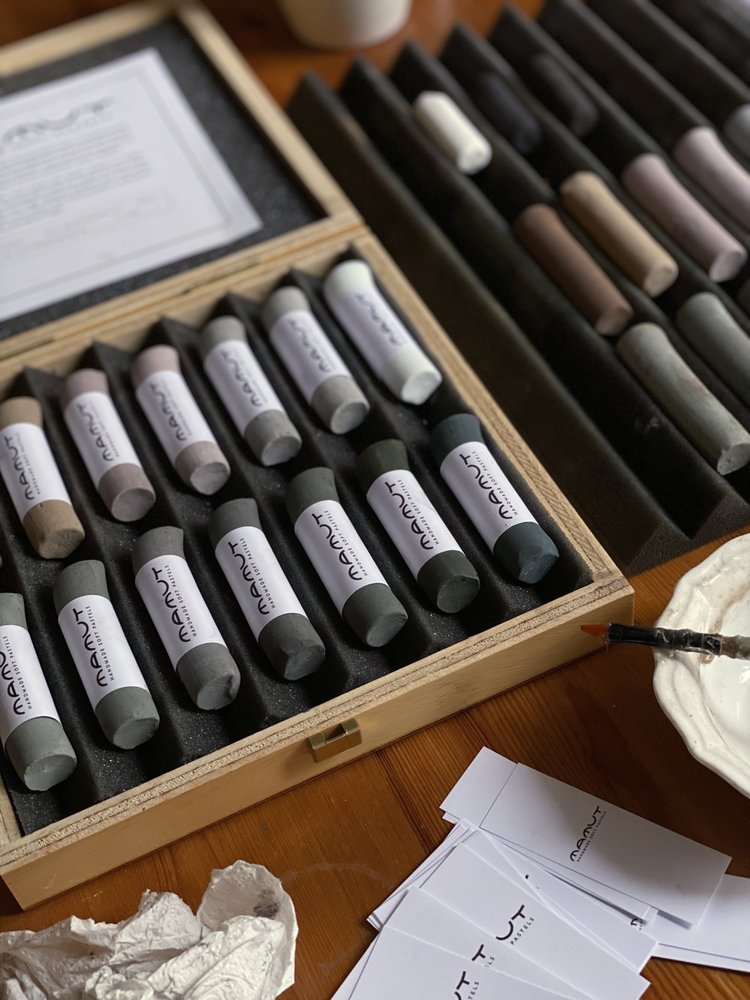 Mamut soft pastel sets, a selection of handmade soft pastels by Mamut ...