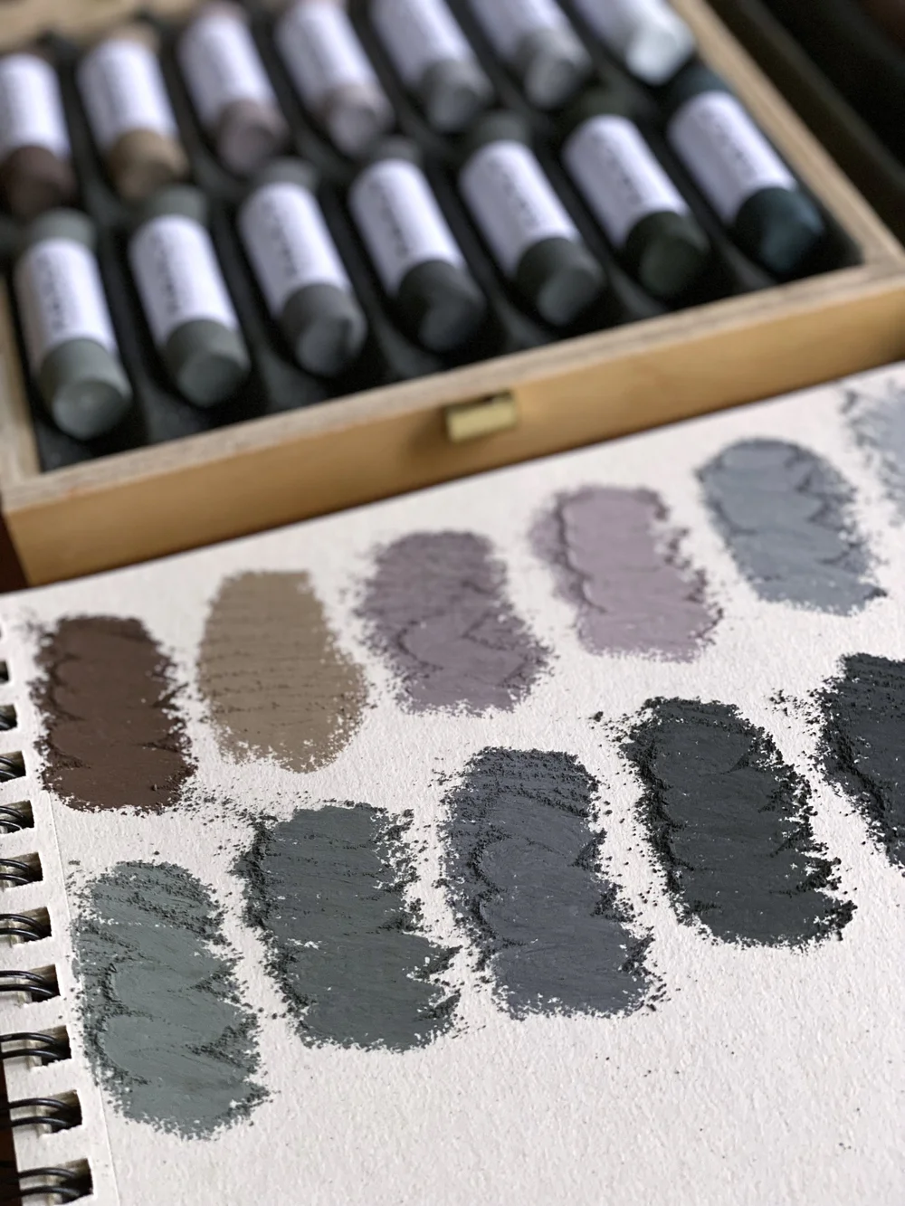 Mamut soft pastel sets, a selection of handmade soft pastels by Mamut ...