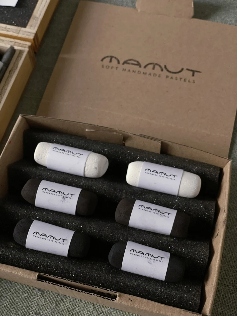 Mamut soft pastel sets, a selection of handmade soft pastels by Mamut ...