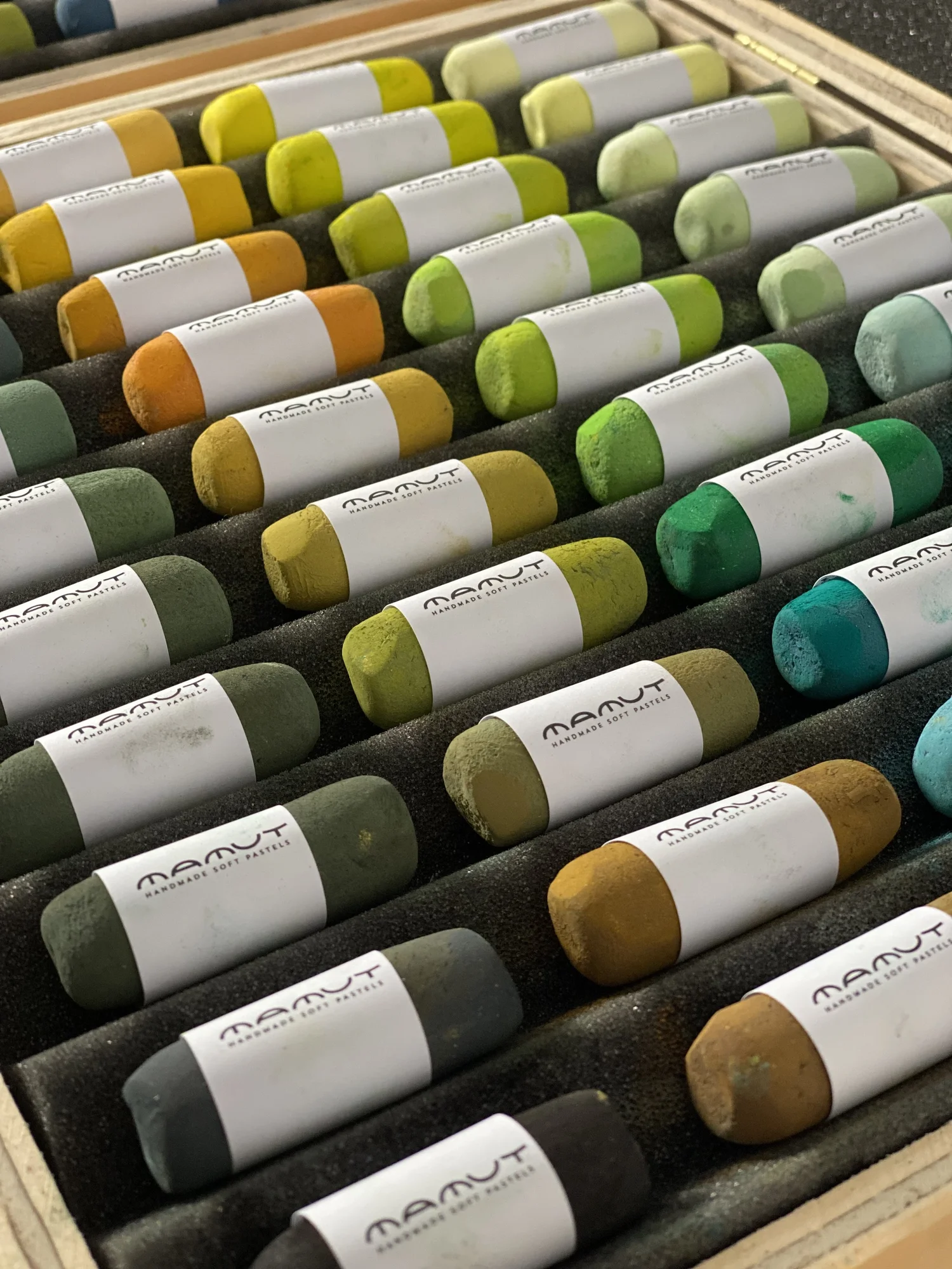 Mamut soft pastel sets, a selection of handmade soft pastels by Mamut ...