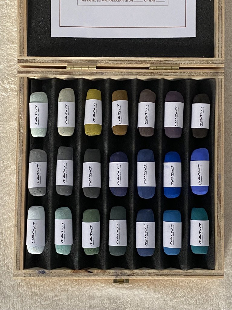 Mamut soft pastel sets, a selection of handmade soft pastels by Mamut ...