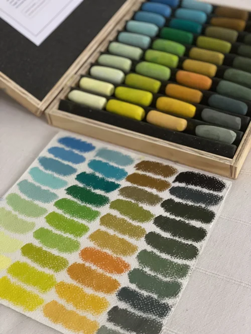 Mamut soft pastel sets, a selection of handmade soft pastels by Mamut ...