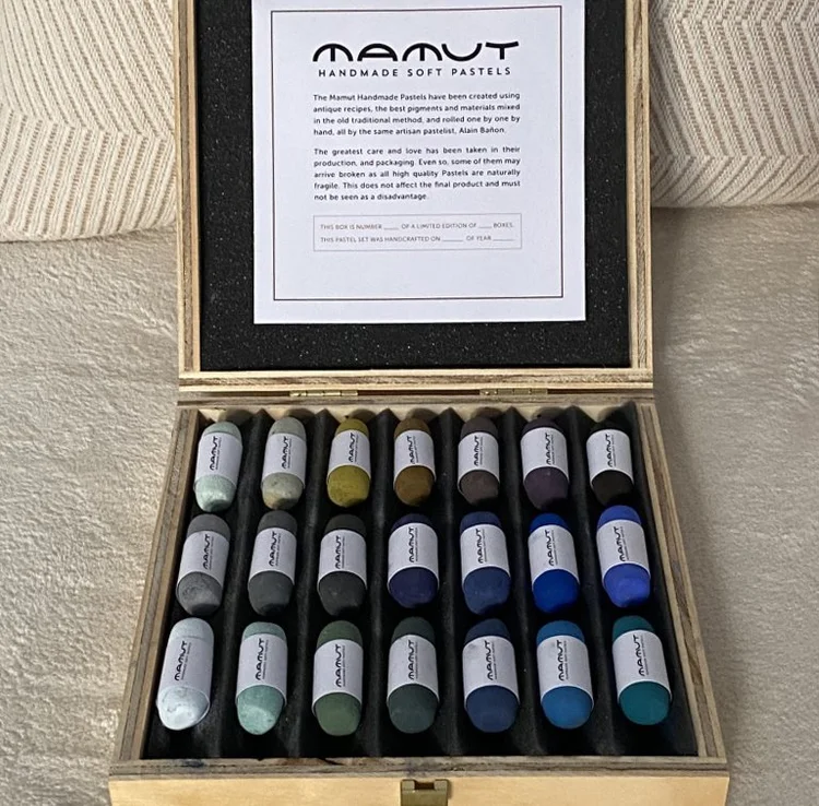 Mamut soft pastel sets, a selection of handmade soft pastels by Mamut ...