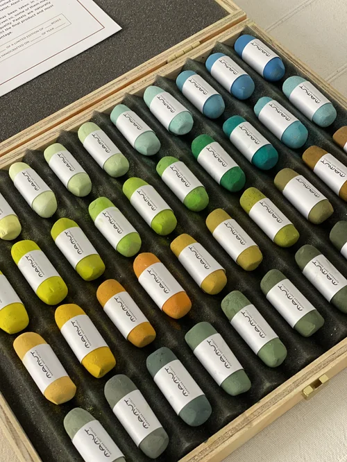 Mamut soft pastel sets, a selection of handmade soft pastels by Mamut ...