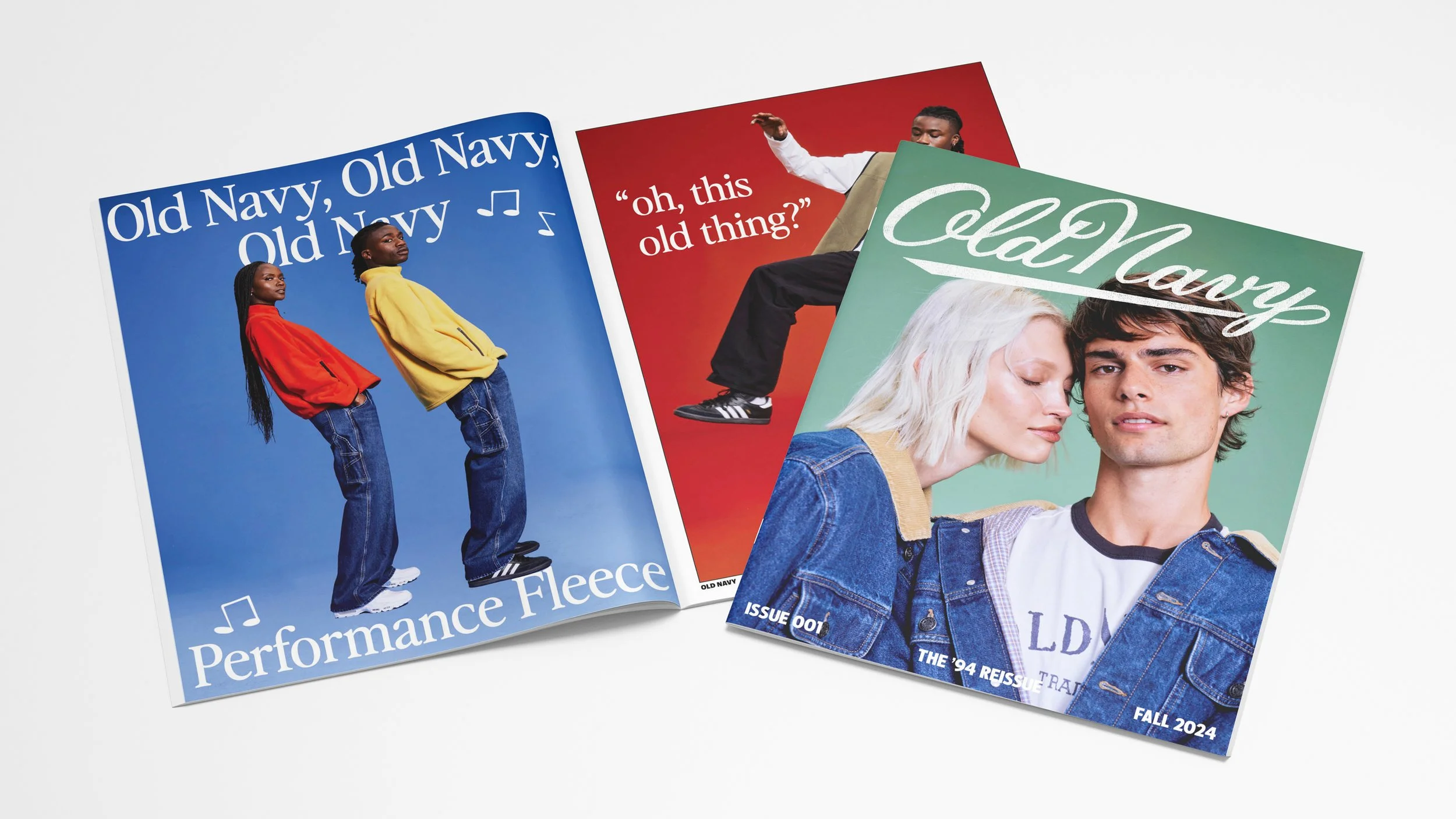 OLD NAVY ONCE MORE '94 — AMY OSBURN CREATIVE DIRECTOR