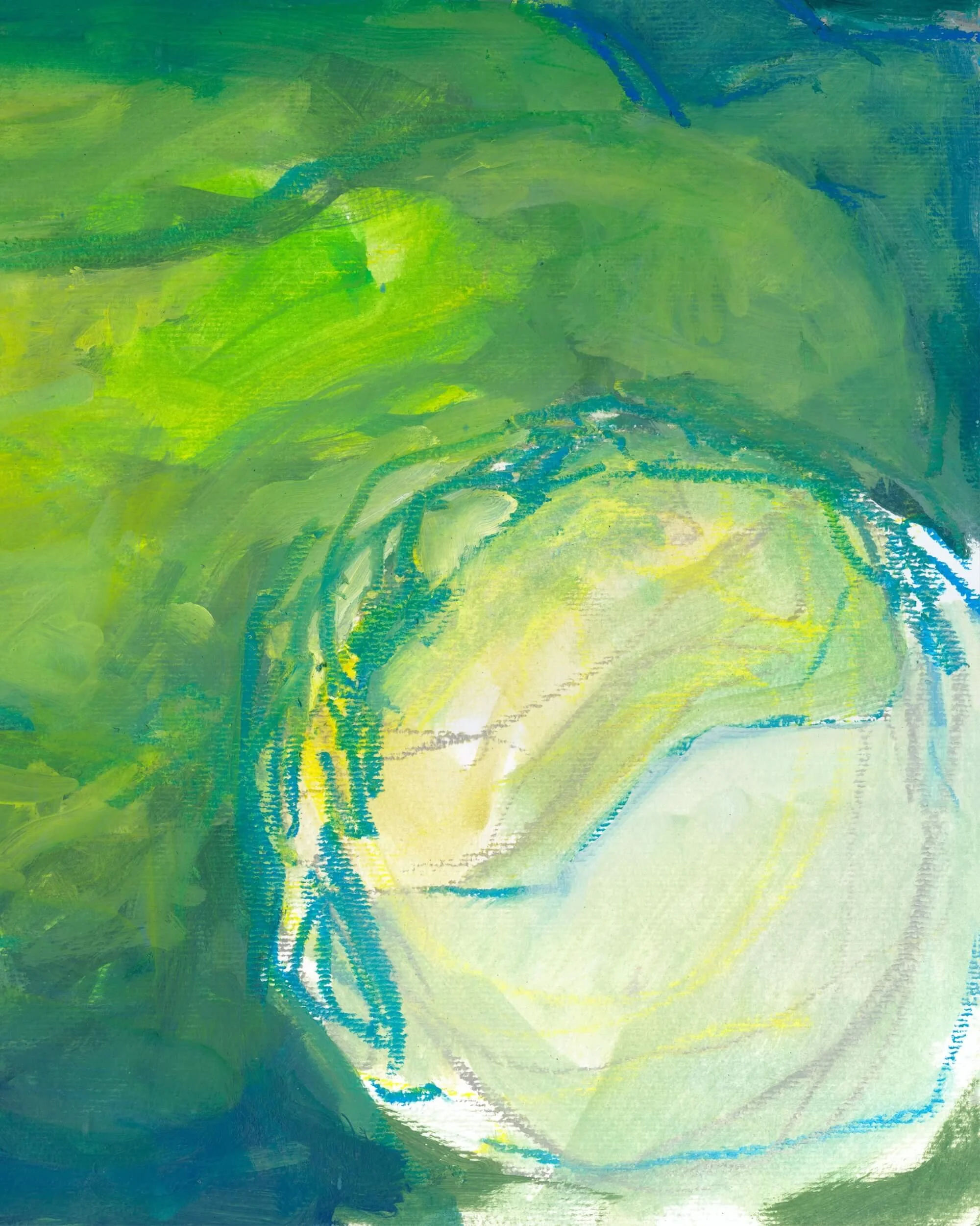 'Serving the Fat man' - Original Painting — JACKSON SWABY