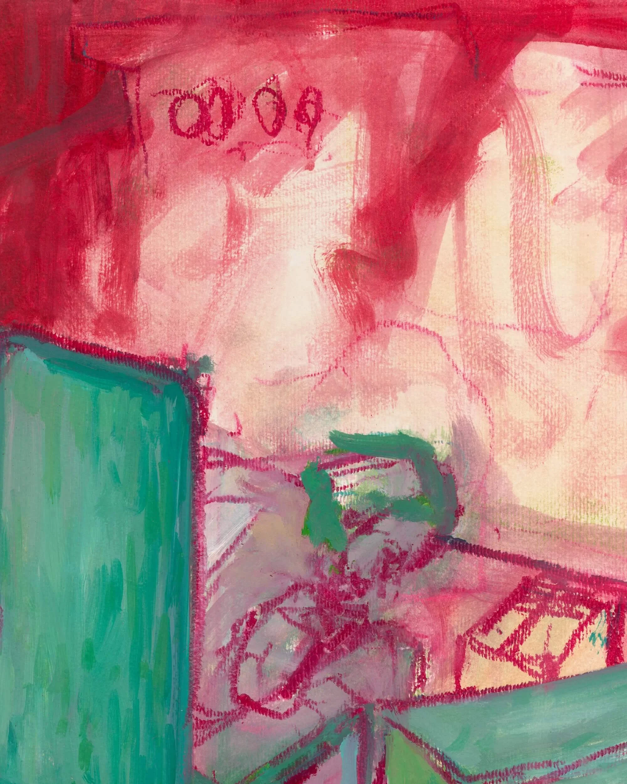 'Crammed In by Boxes' - Original Painting by Jackson Swaby — JACKSON SWABY