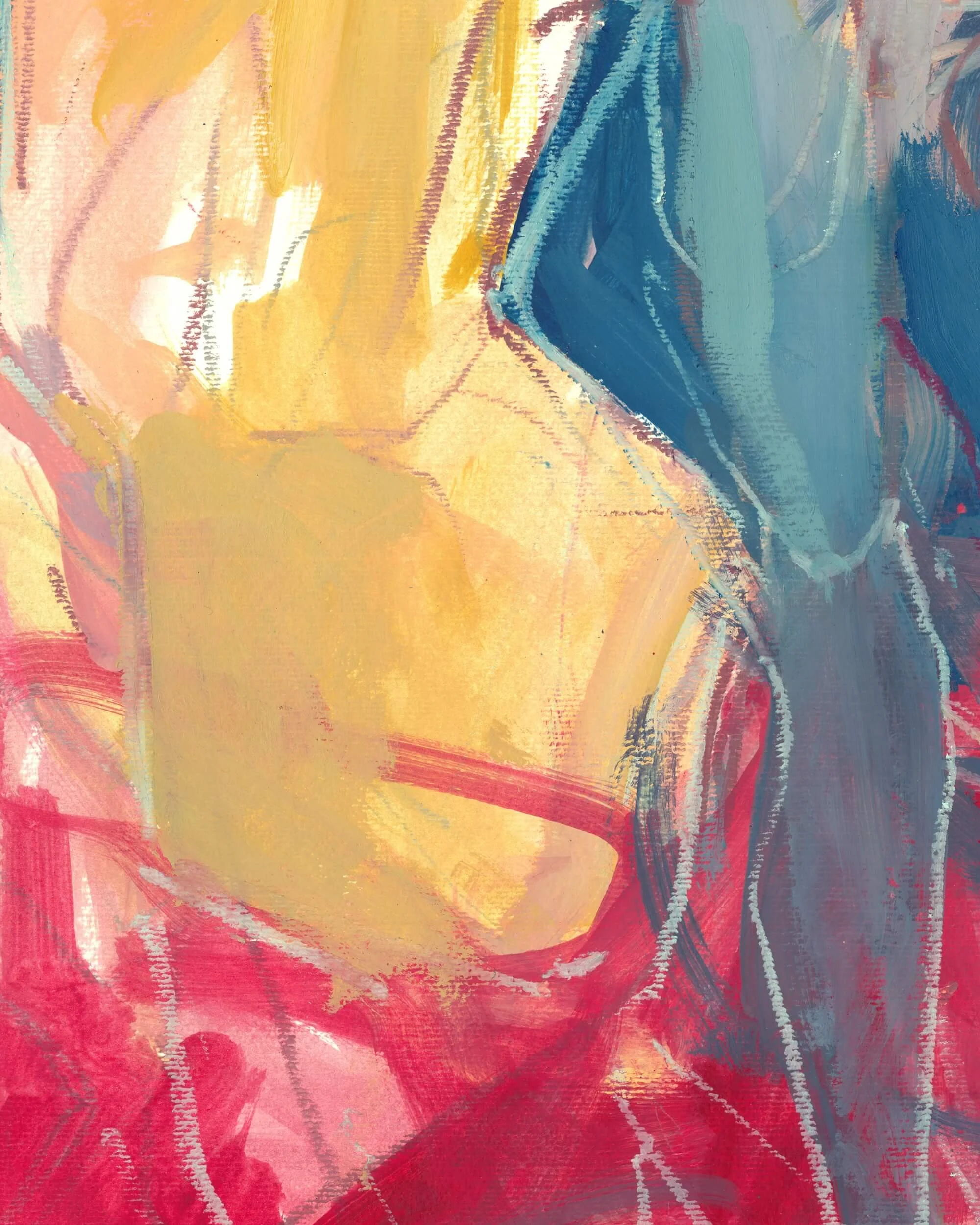 'Coffin up a Tree' - Original Painting — JACKSON SWABY