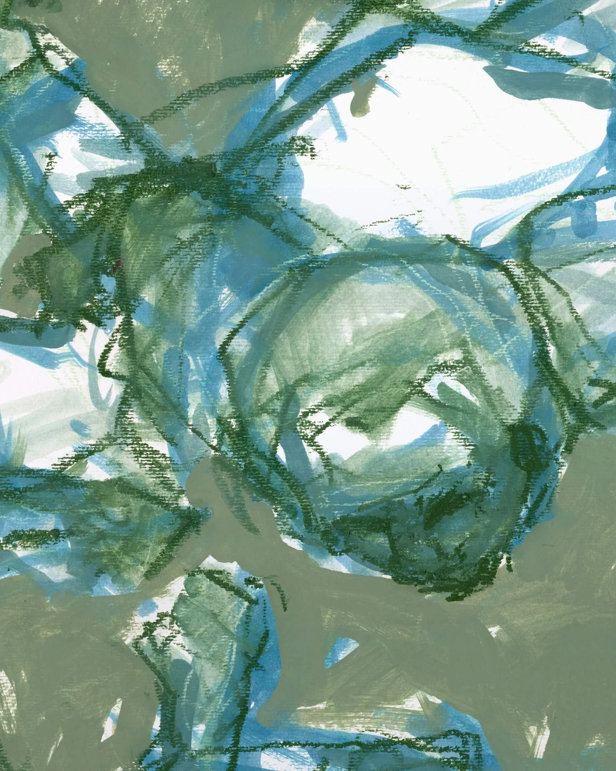 'A Prison Courtyard Portal' - Original Painting — JACKSON SWABY