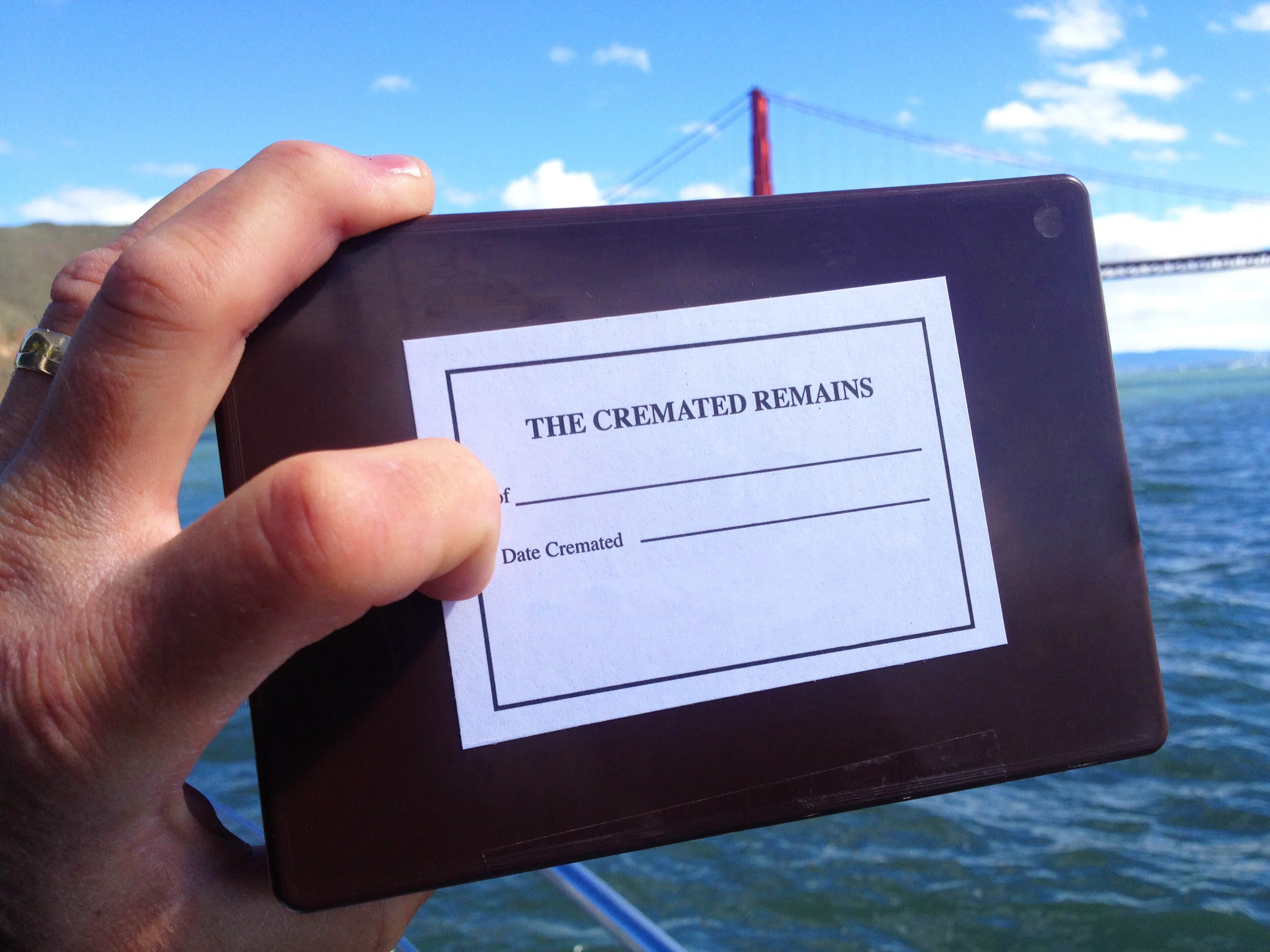 Marin Memorials at Sea | San Francisco