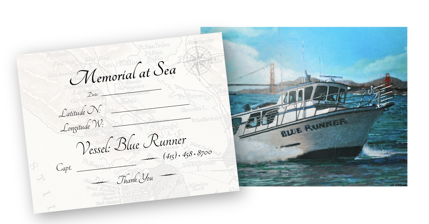 Memorials at Sea Services and Prices | Ash Scattering Services — Marin ...