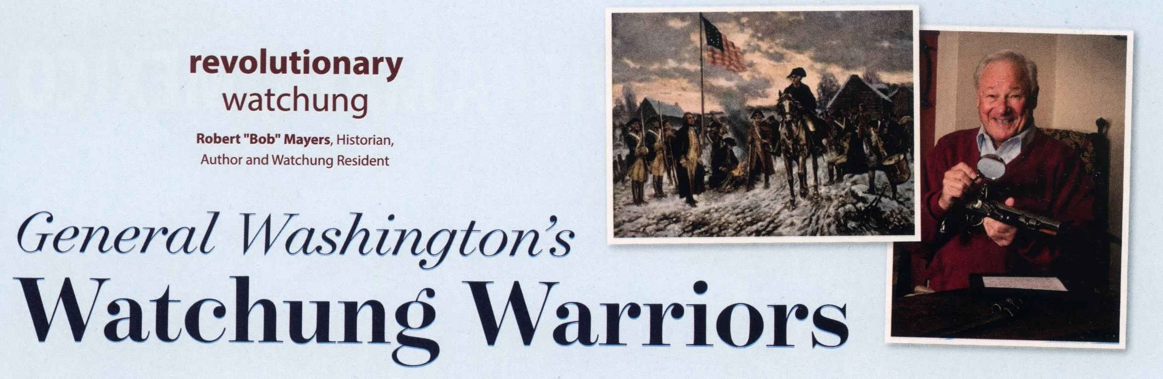 Revolutionary — Watchung History