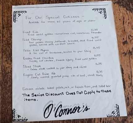 O'Connor's — Watchung History