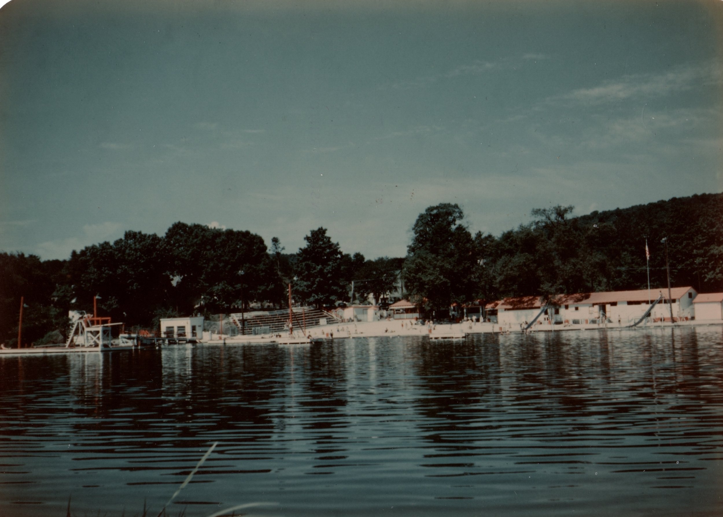 Swim club at Watchung Lake — Watchung History