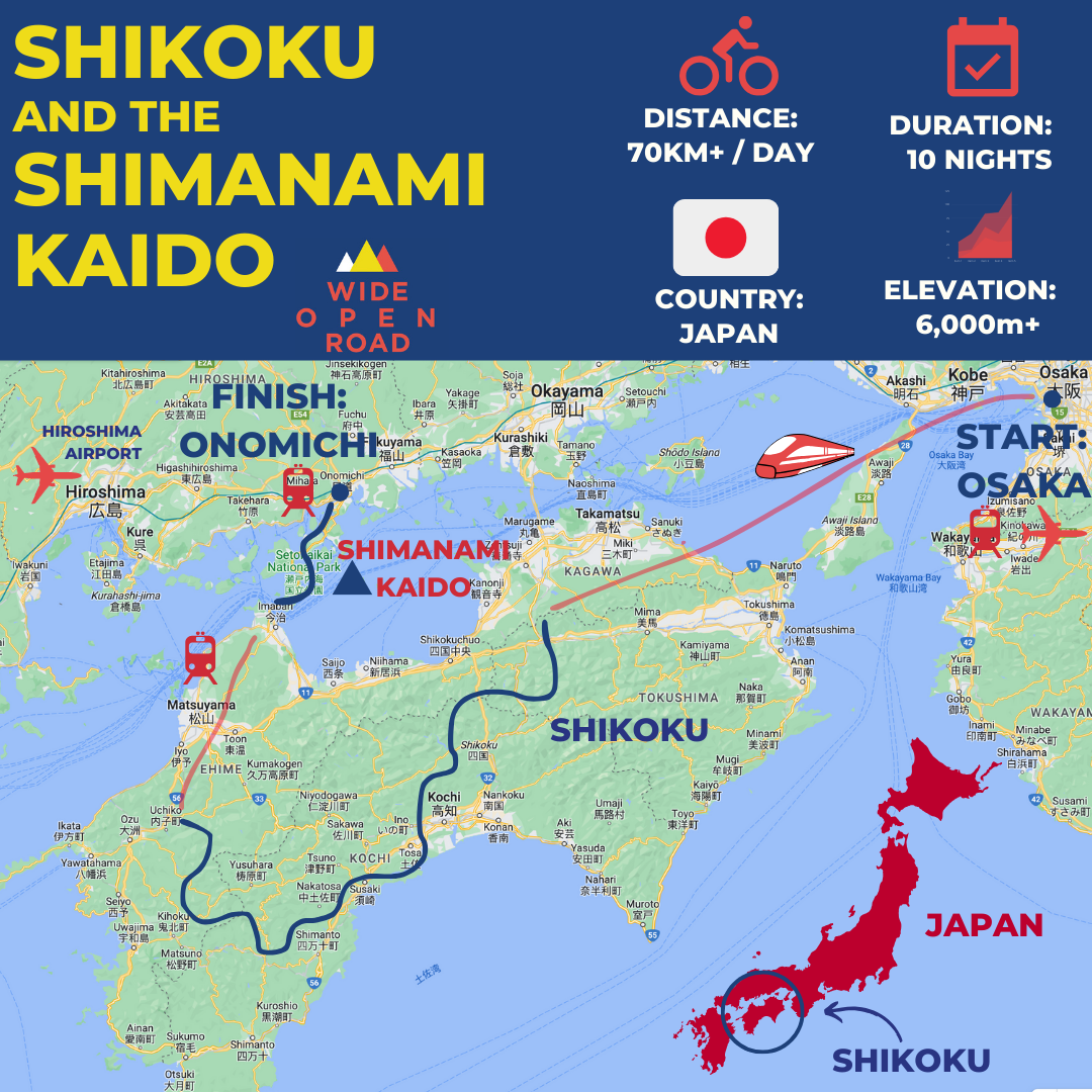 Japan: Shikoku & the Shimanami Kaido Cycle Tour — Wide Open Road ...