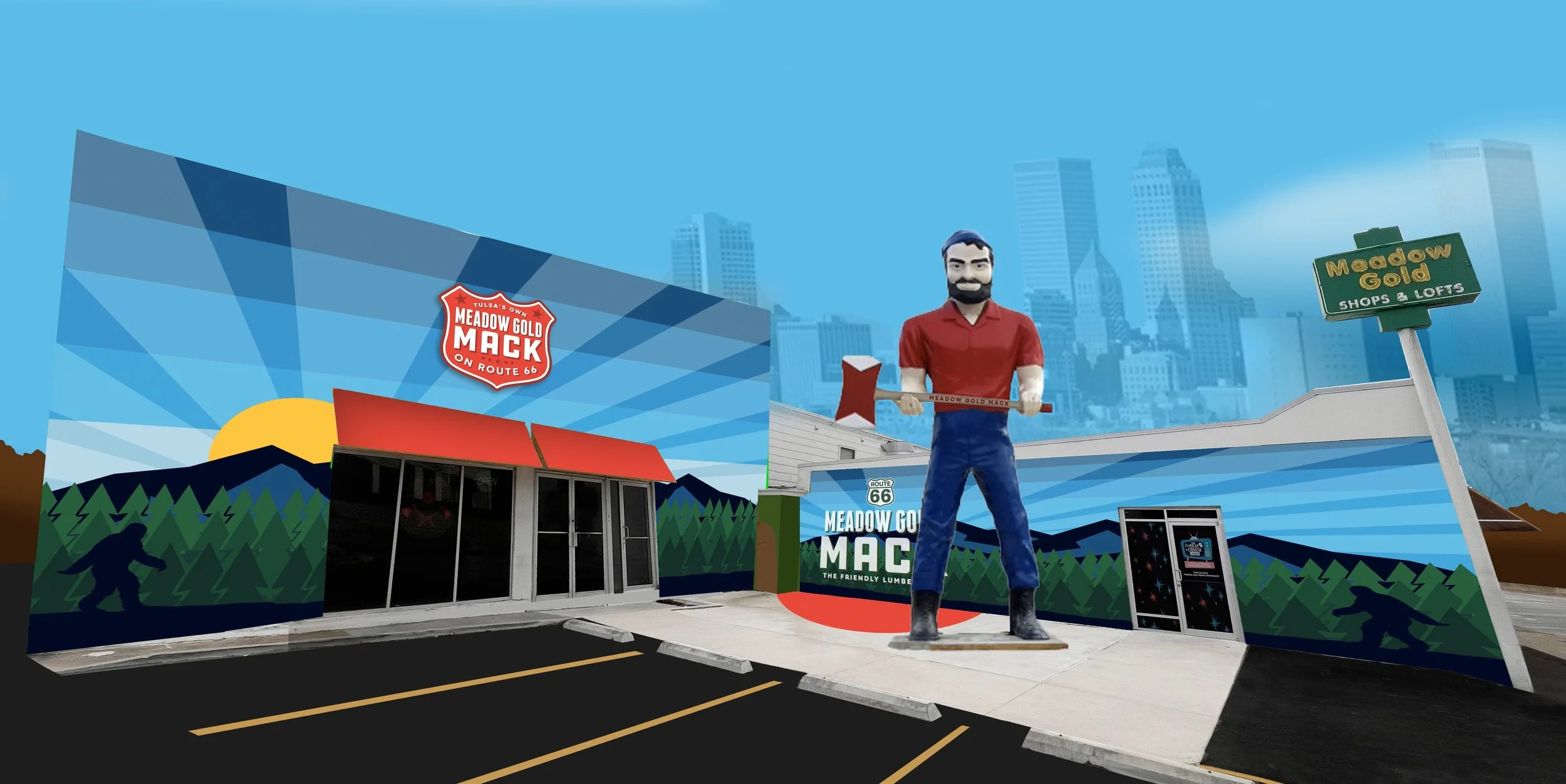 Meadow Gold Mack coming to Tulsa Route 66 — Oklahoma Route 66 Association