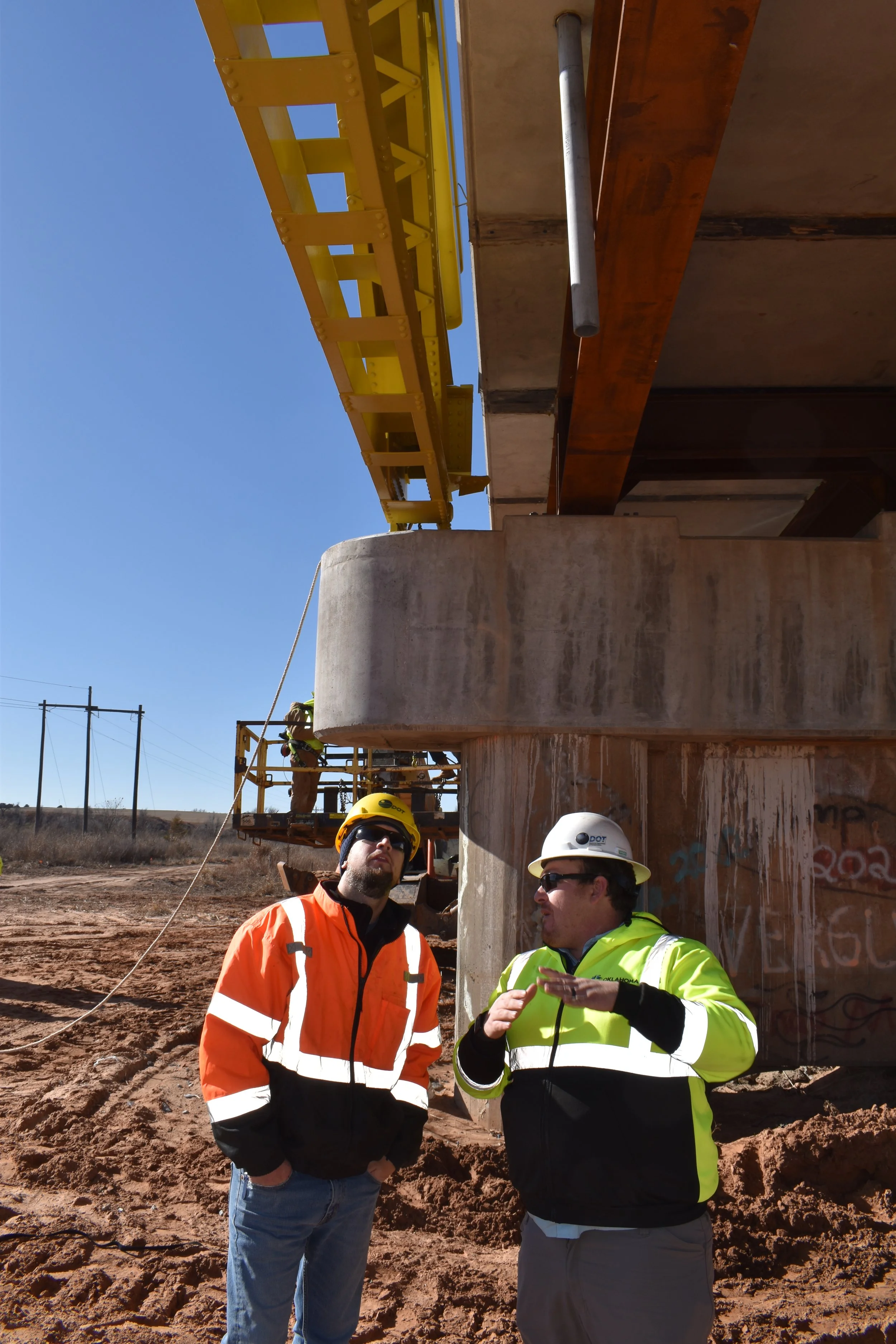 Distinctive Bridgeport Bridge Truss Re-installation Begins — Oklahoma ...