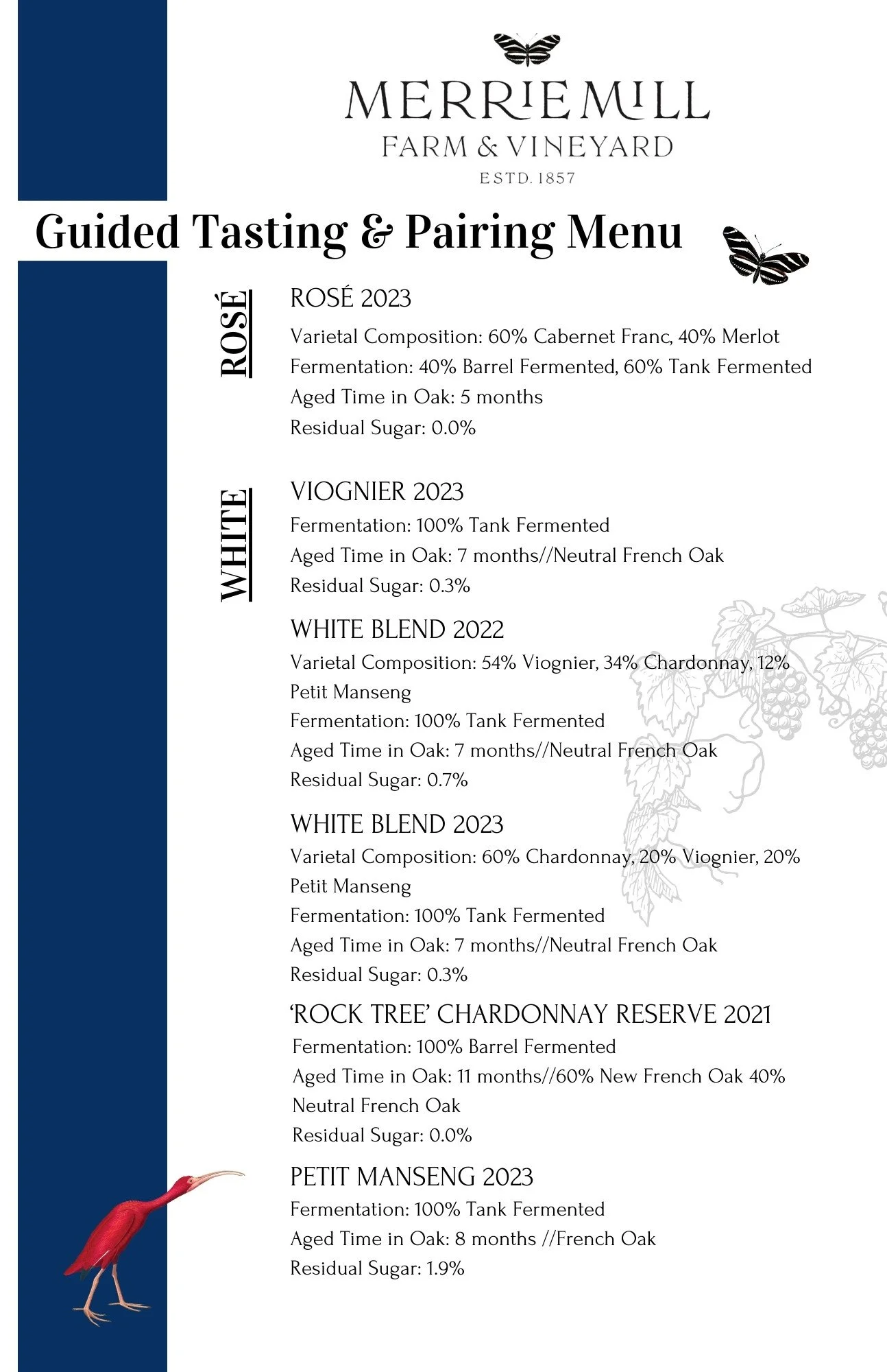 Visit Us / Reservations — Merrie Mill Farm & Vineyard