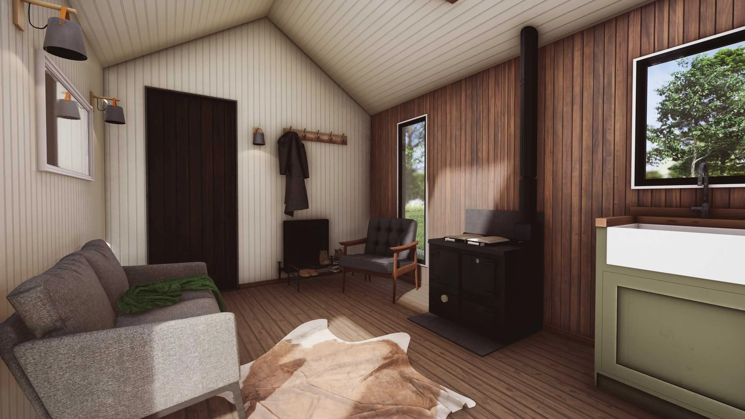 Lakeside cabin builders in UK | olivershuts.co.uk