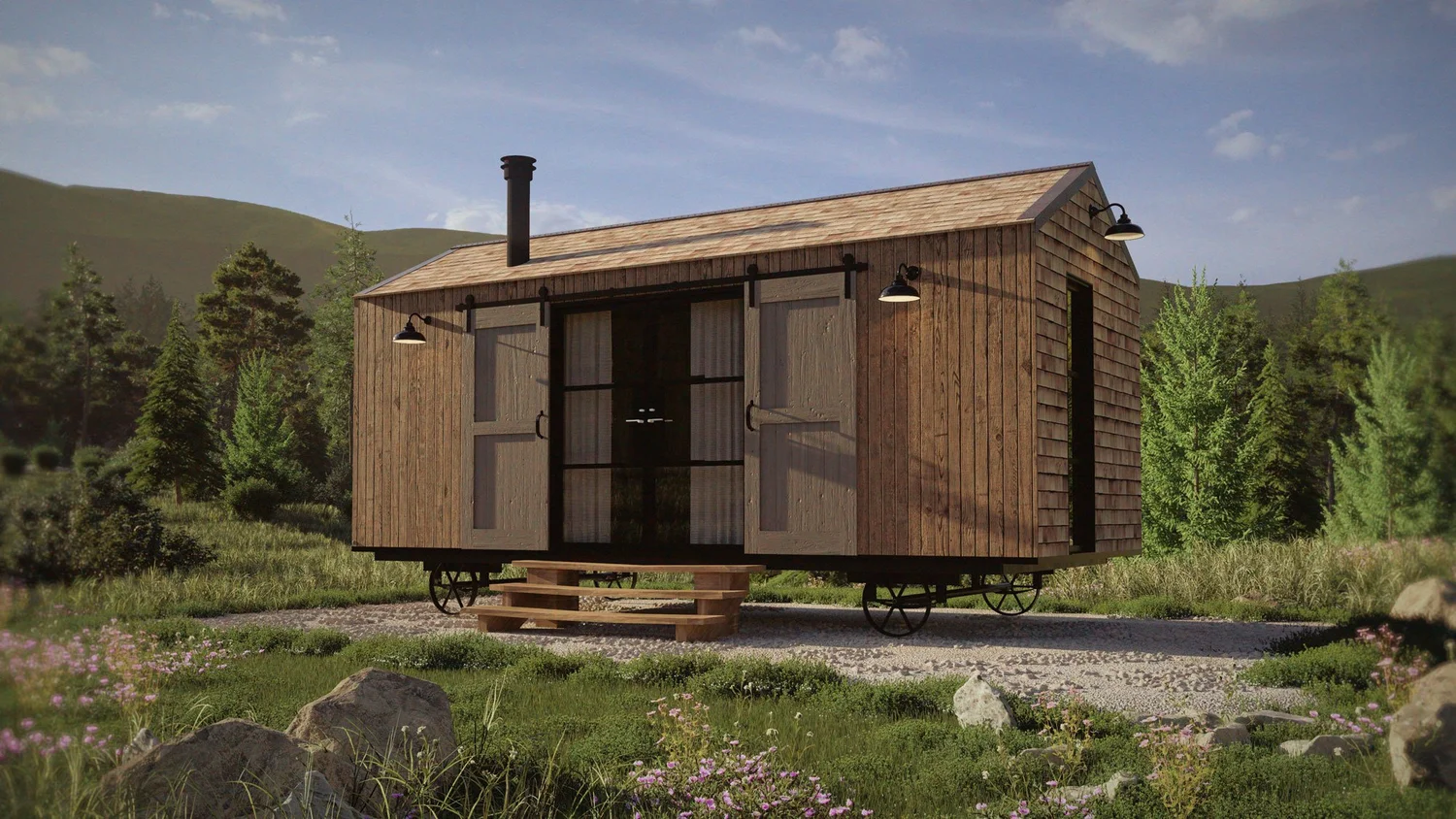 Hytte Barn