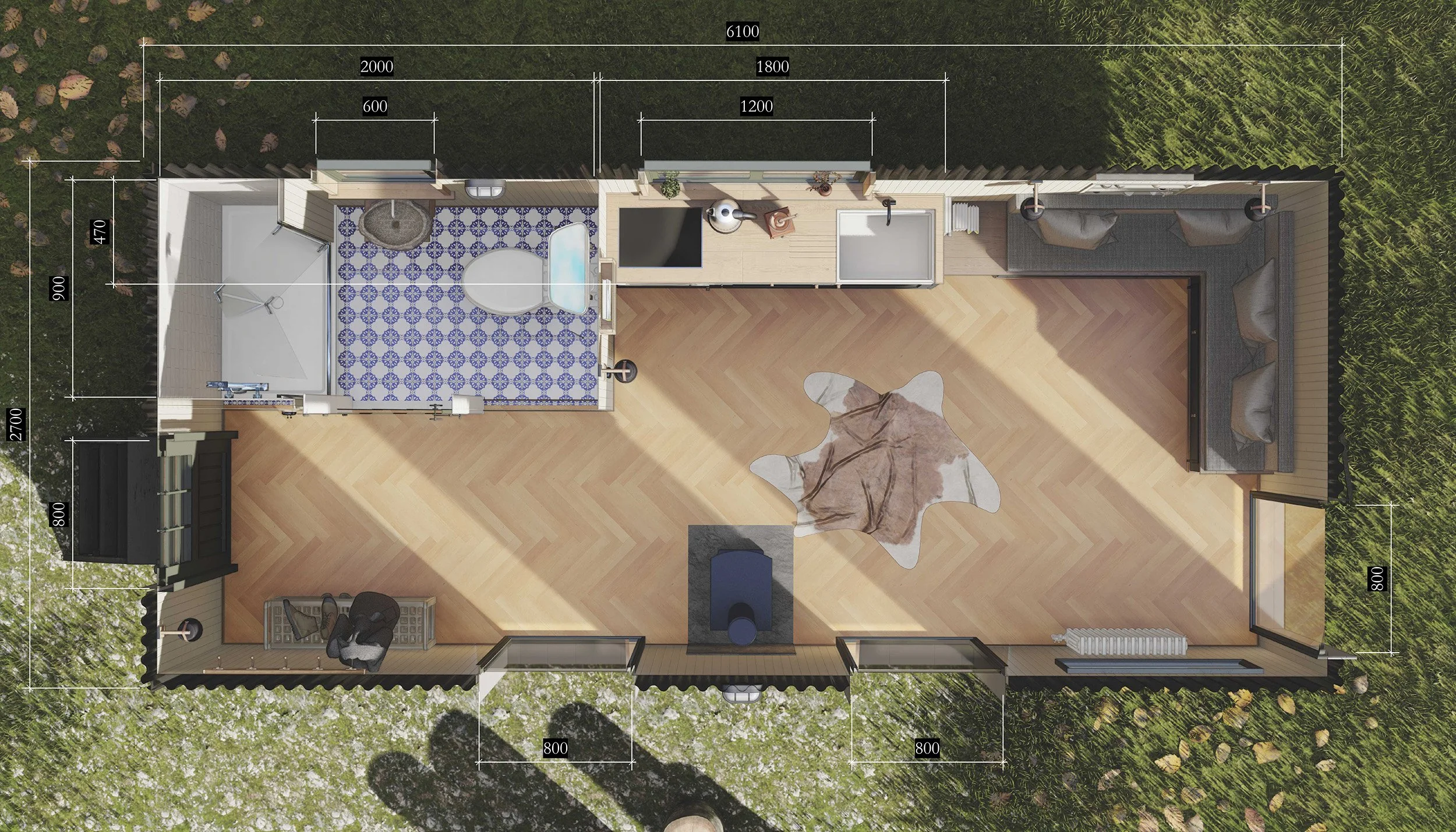 The Bothy — Oliver's Huts - Shepherd Huts Yorkshire