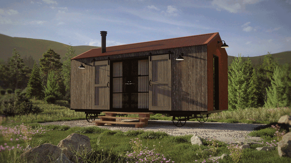 Hytte Barn