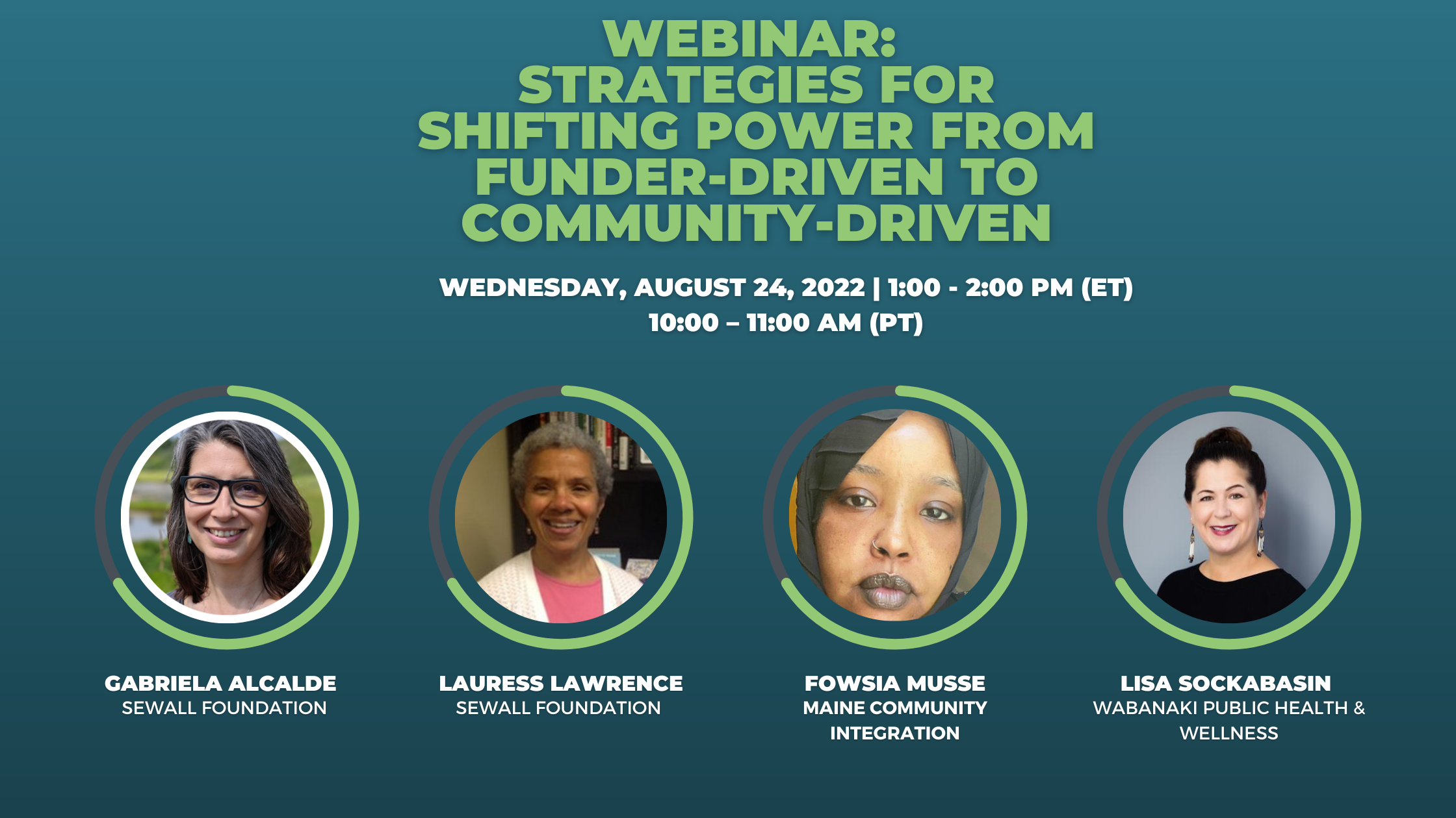 Events — Trust-Based Philanthropy