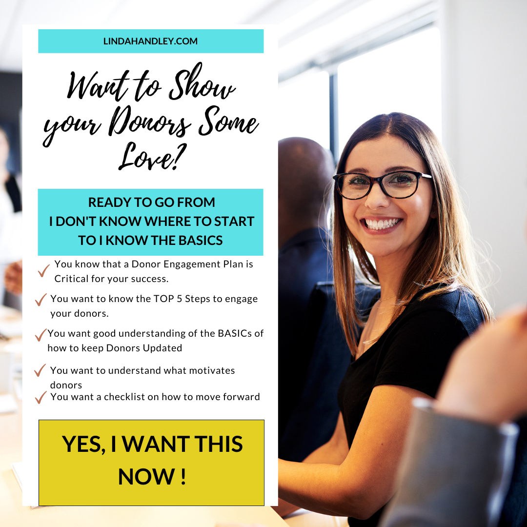 Donor Engagement Plan Template & Donor Strategy - Linda Handley
