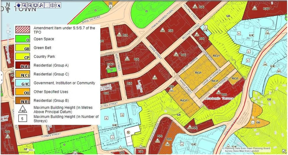 Zoning Plan 城市規劃圖 | KtownProp (2025-26)