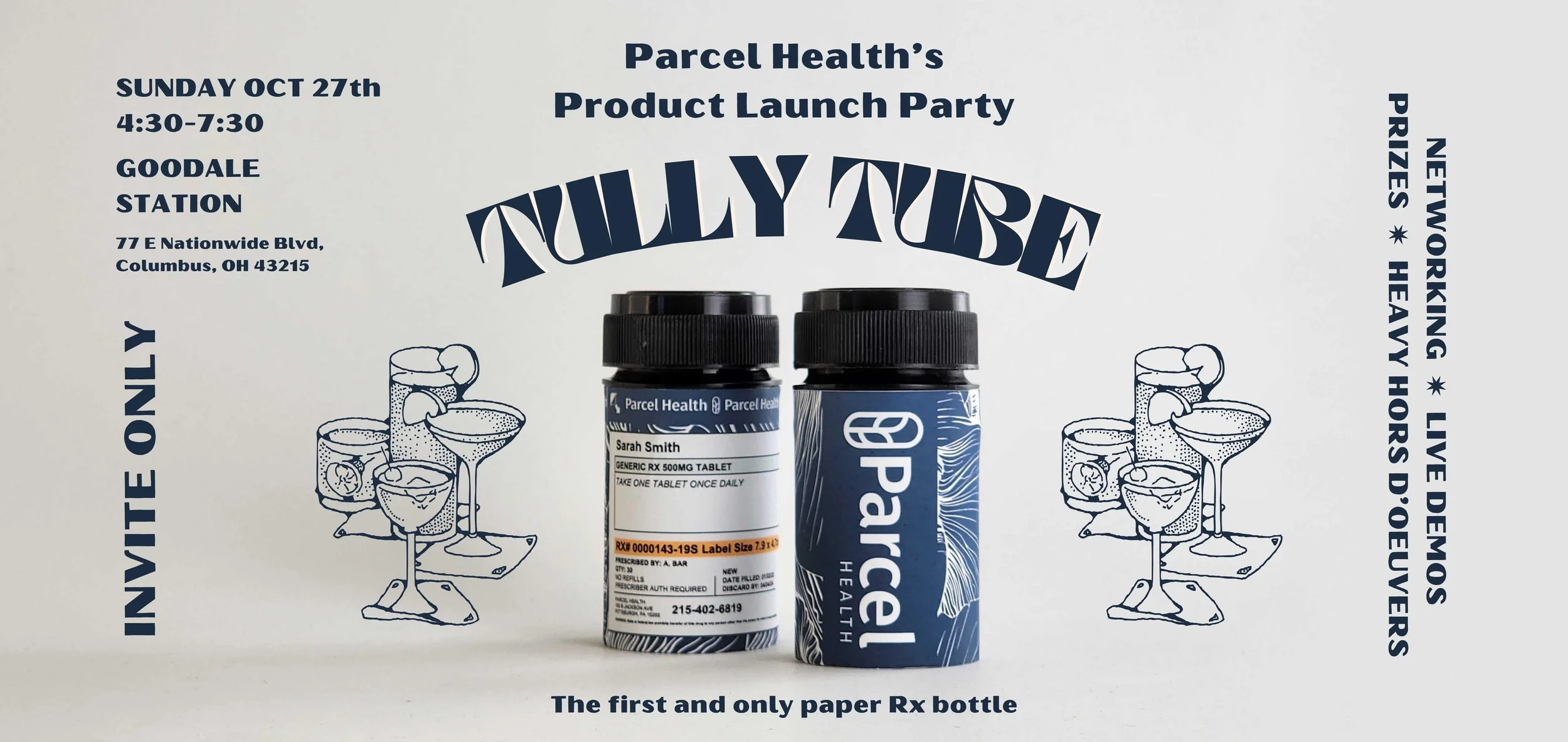 Parcel Health's Tully Tube Launch Party — Parcel Health