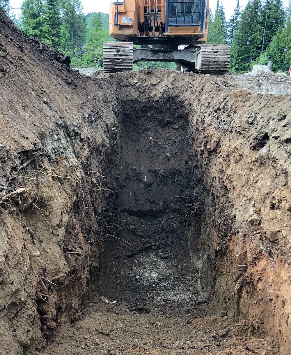 Silvertip Road: Redstone, Rossland — Menelaws Contracting Corp.