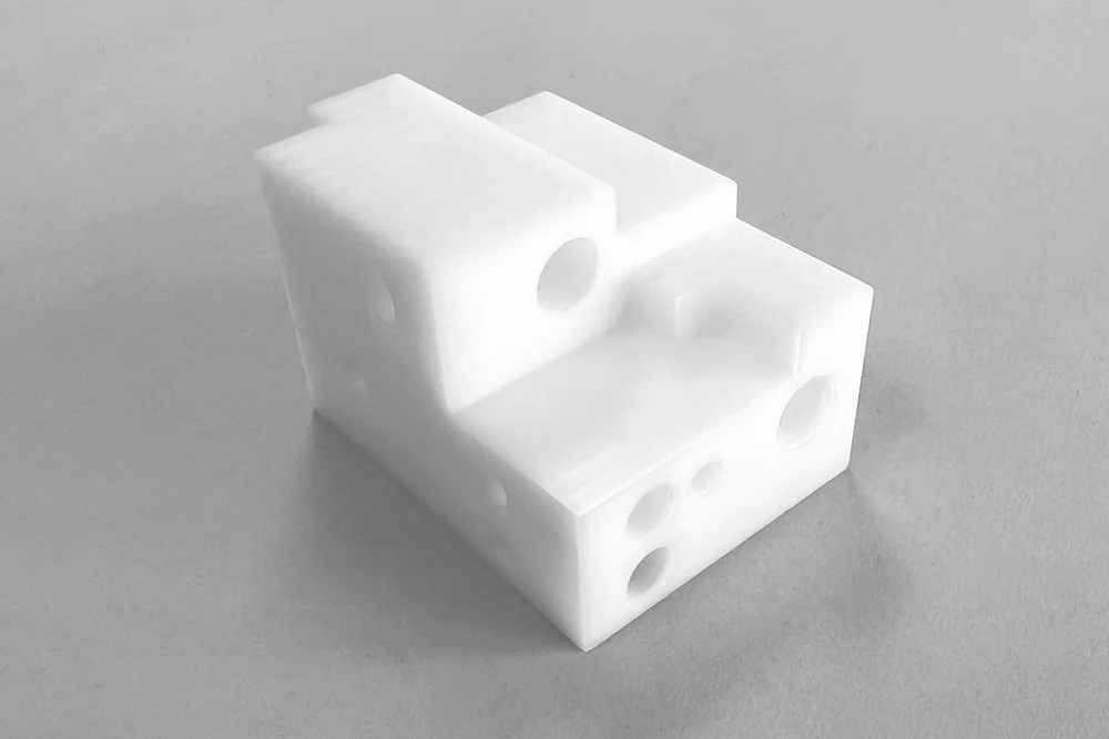 Project Feature: Delrin Manifold Prototype - Summit CNC - ISO 13485: ...