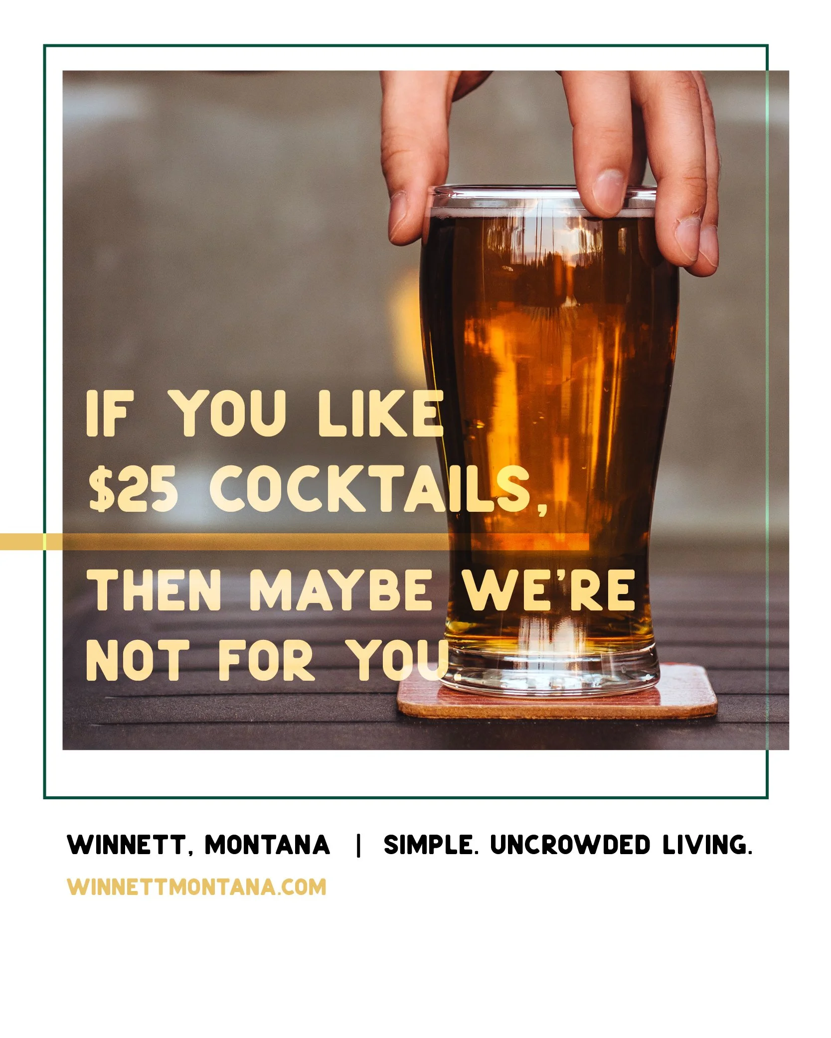 Local Montana Tourism Ad Design — Chelsea McKenna Design