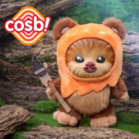 New Star Wars Ewoks Cosbi Mystery Plush Keychain Blind Box by Hot Toys ...