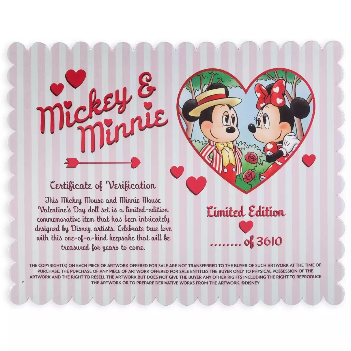 Mickey Mouse Certificate