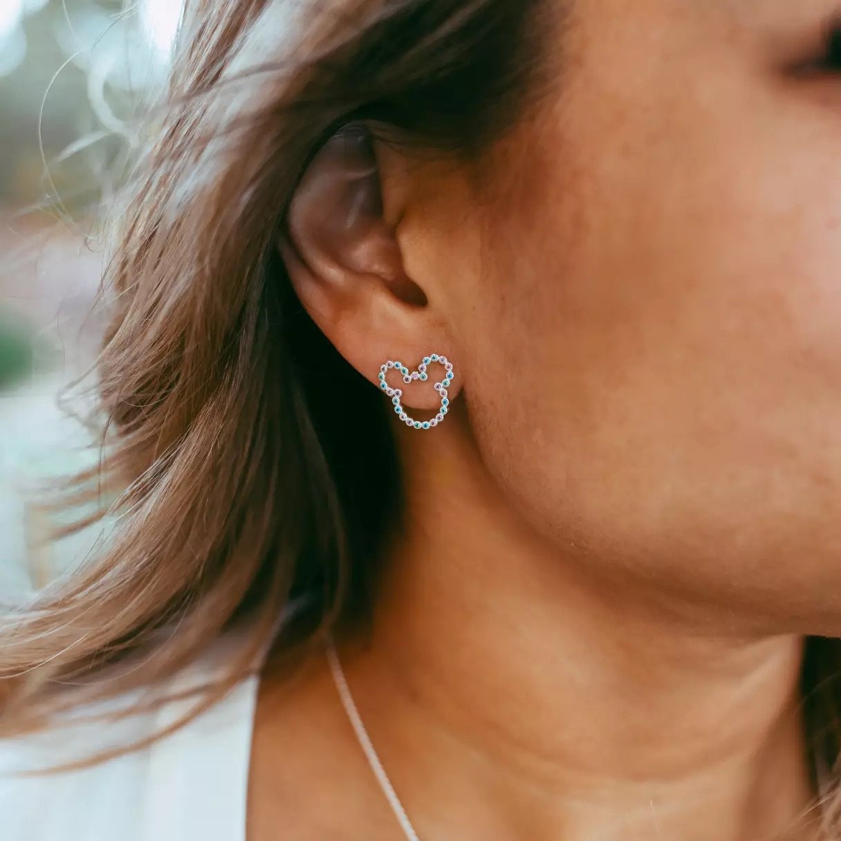 Mickey Mouse Icon Multi-Colored Gems Collection by Rebecca Hook on ...