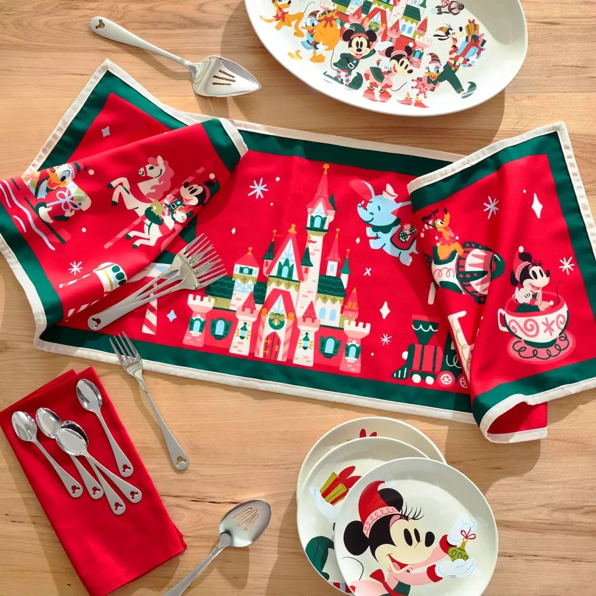 Mickey Mouse Family Holiday Tabletop Collection on Disney Store — EXTRA ...