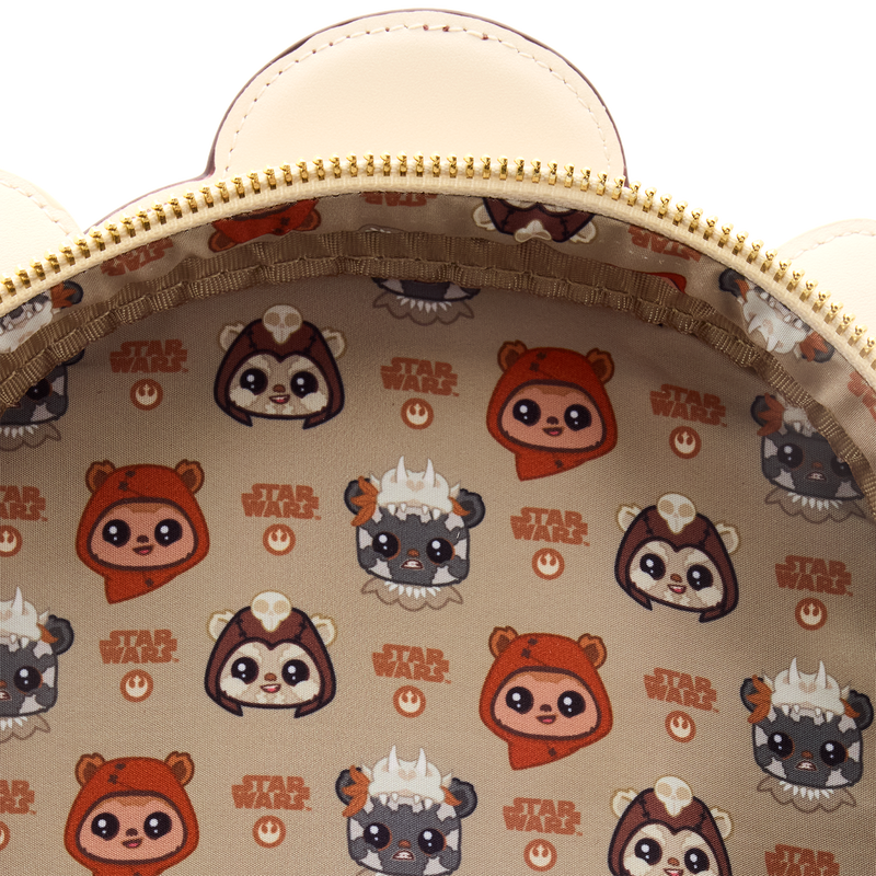 Loungefly Star Wars Logray Ewok Plush Cosplay Mini Backpack — EXTRA ...