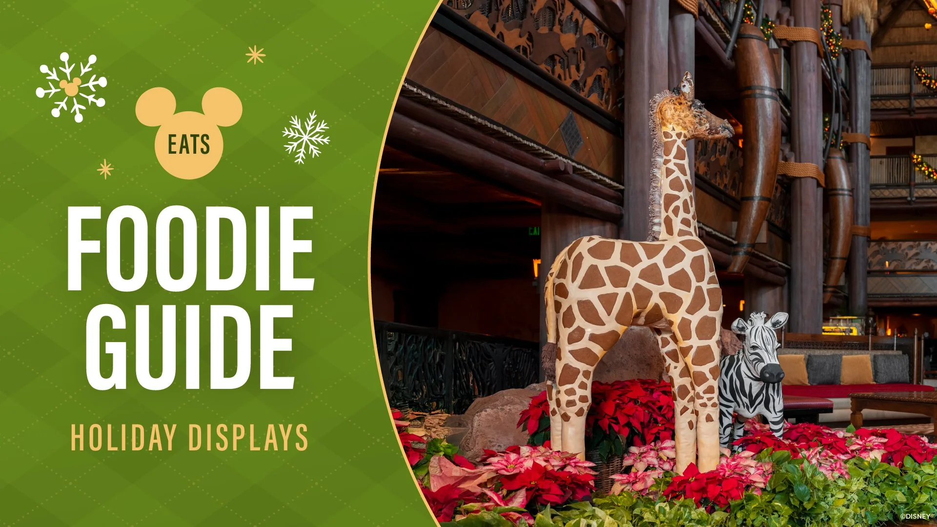 Walt Disney World Gingerbread Display Food Guide 2024 — EXTRA MAGIC MINUTES