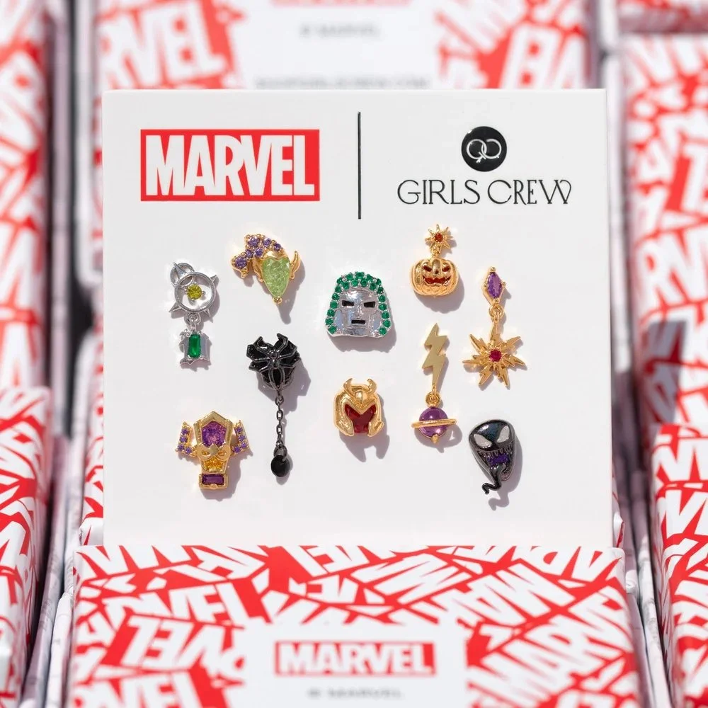 Girls Crew Marvel Villains Blind Box Studs — EXTRA MAGIC MINUTES
