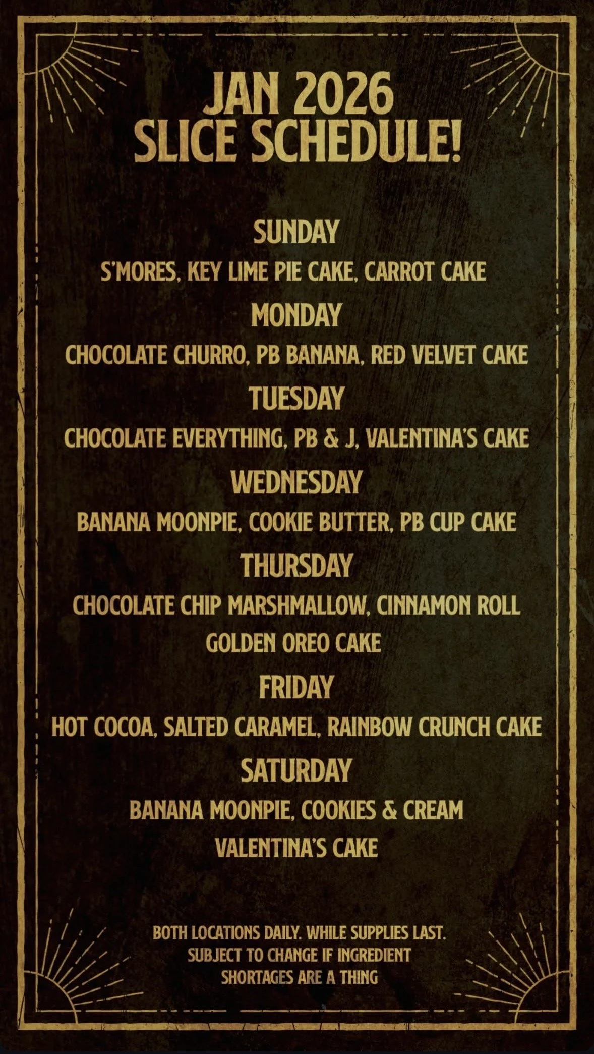 January Cookies and More at Gideon’s Bakehouse — EXTRA MAGIC MINUTES