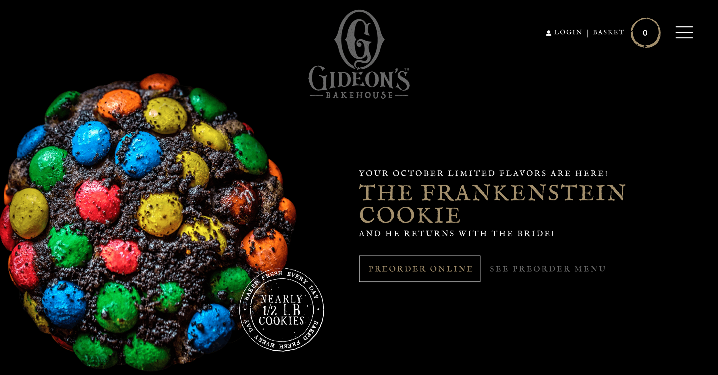 October Cookies and More at Gideon’s Bakehouse — EXTRA MAGIC MINUTES