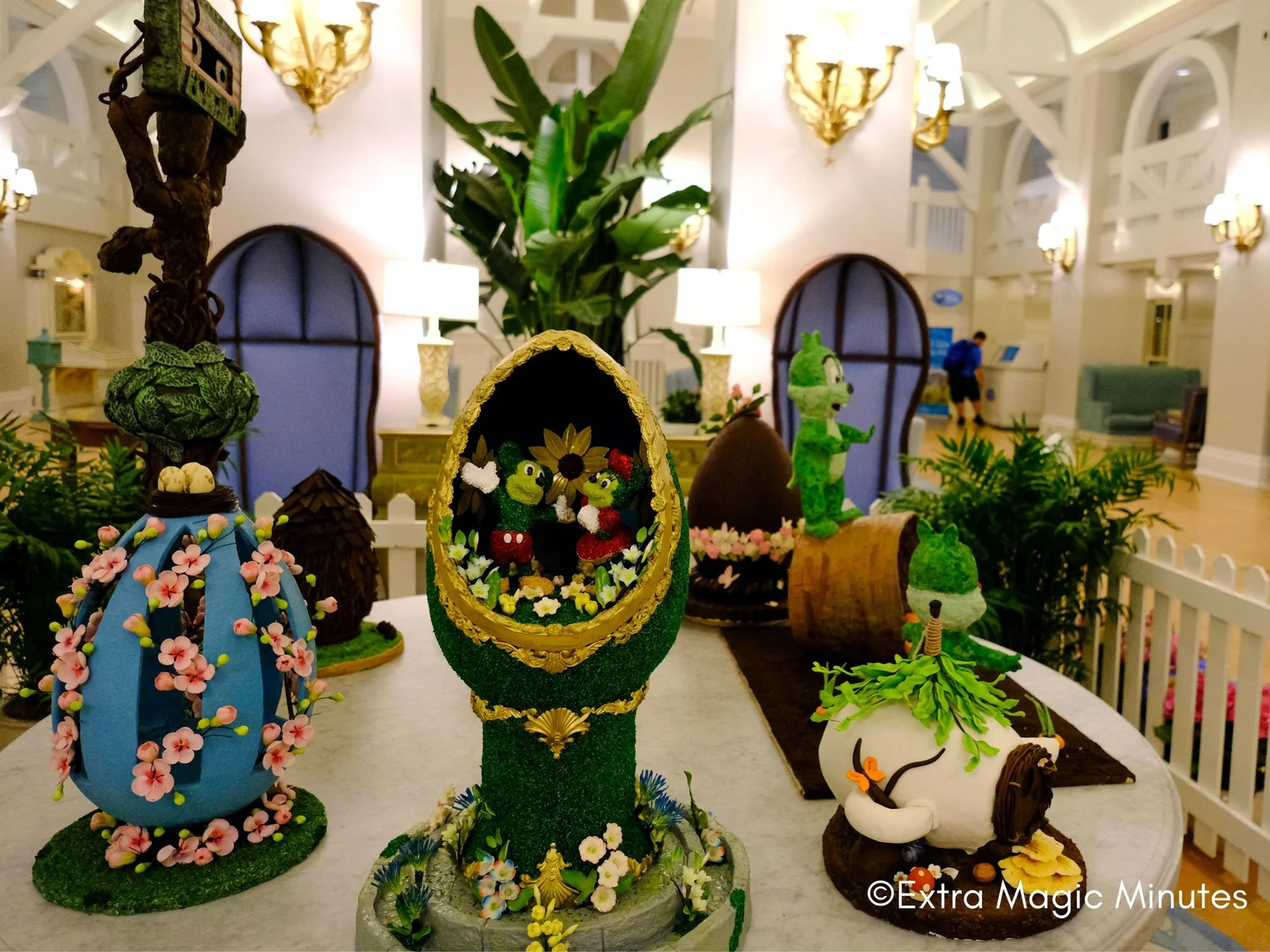 Easter Egg Displays at Disney’s Beach Club Resort - 2024 — EXTRA MAGIC ...