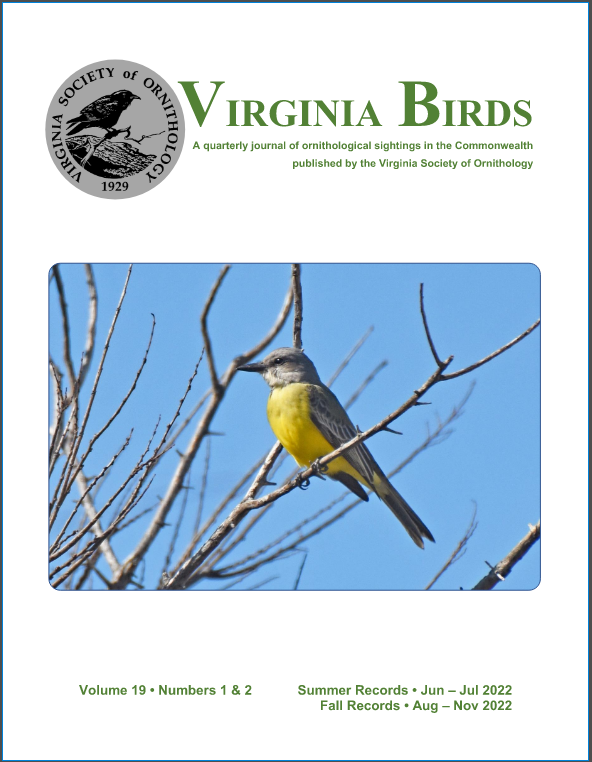 Virginia Birds Journal Virginia Society of Ornithology