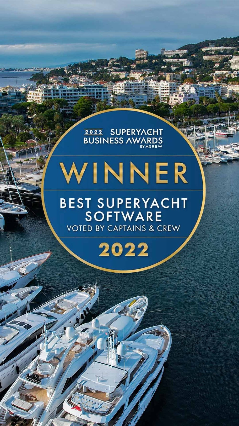 Voly Wins Best Superyacht Software for three consecutive years — Voly Group