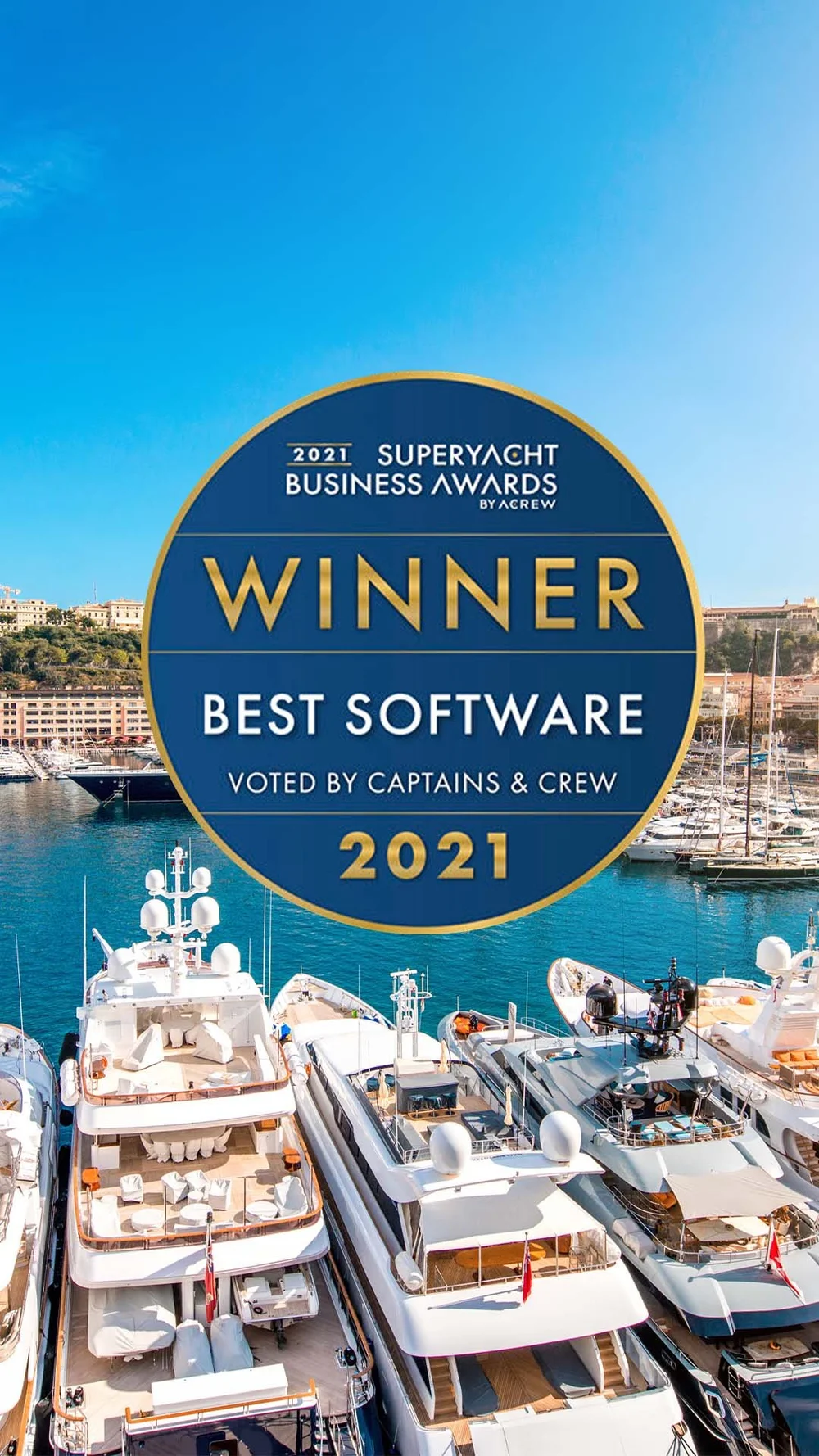 Voly Wins Best Superyacht Software for three consecutive years — Voly Group