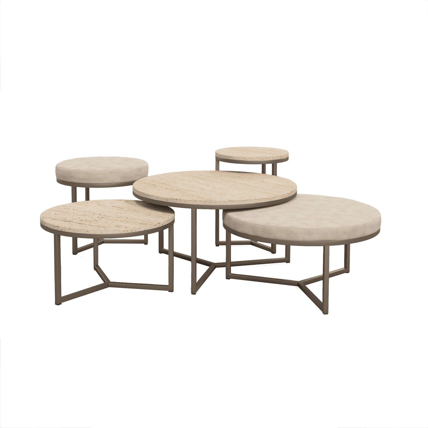 Coffee tables — WR-inspired